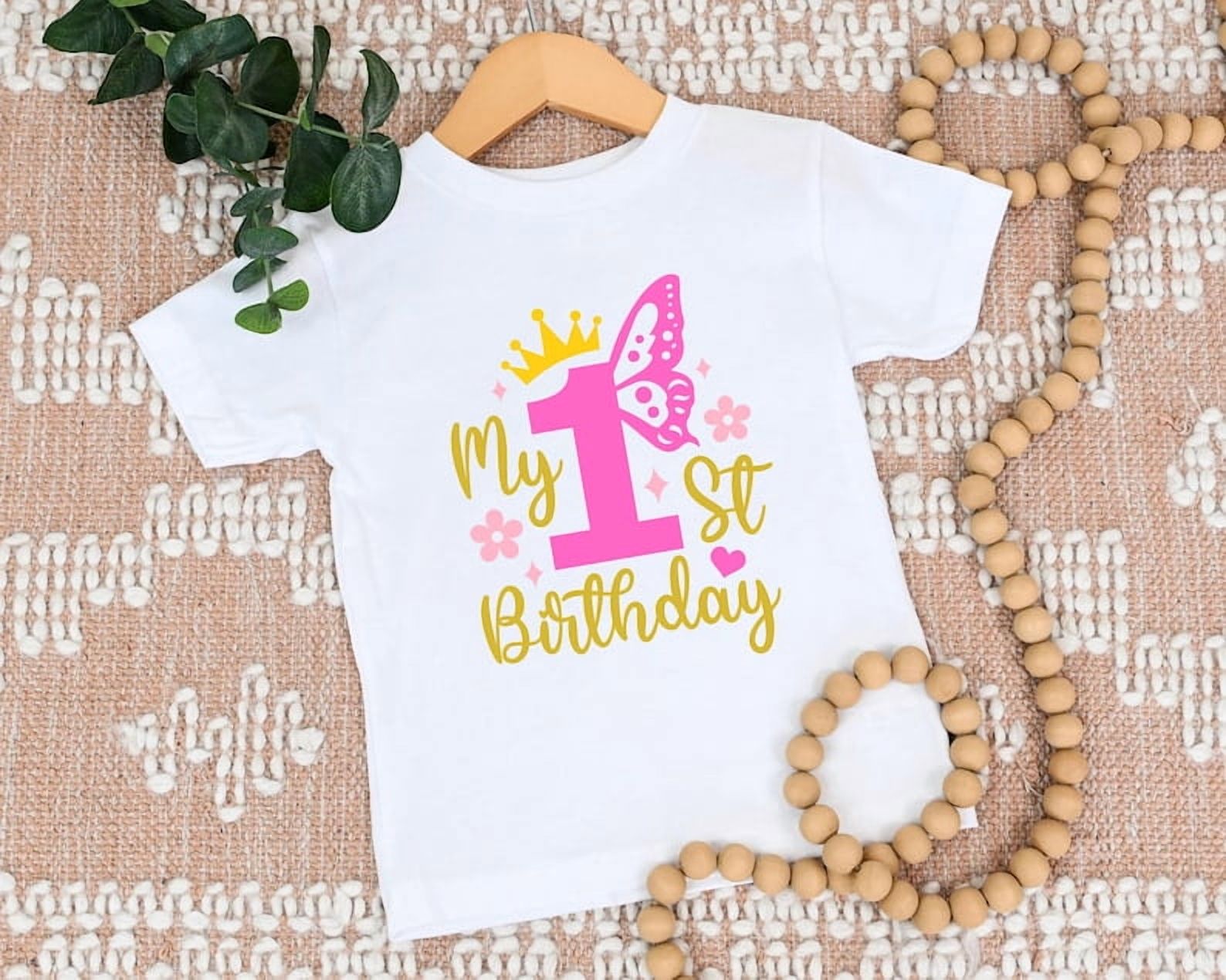 My 1st Birthday Shirt, Birthday Girl Shirt, 1st Birthday Gift Shirt ...