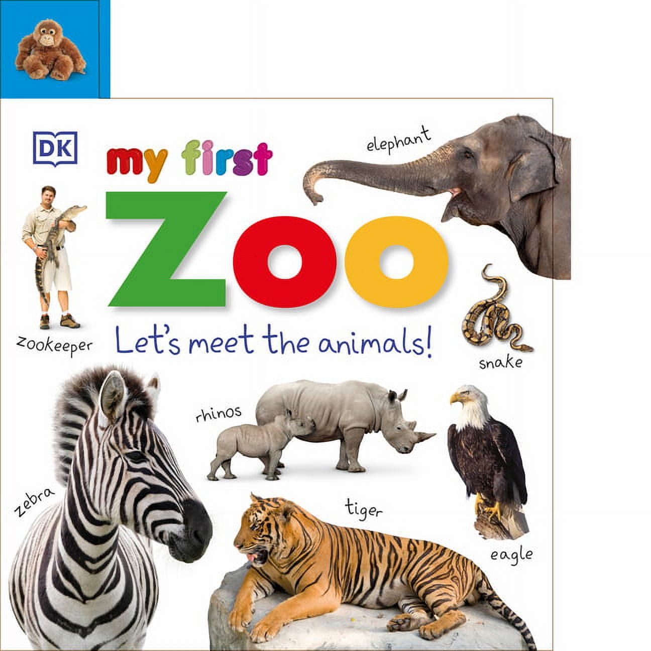 My 1st Zoo Lets Meet the Animals (Board Book) - Walmart.com