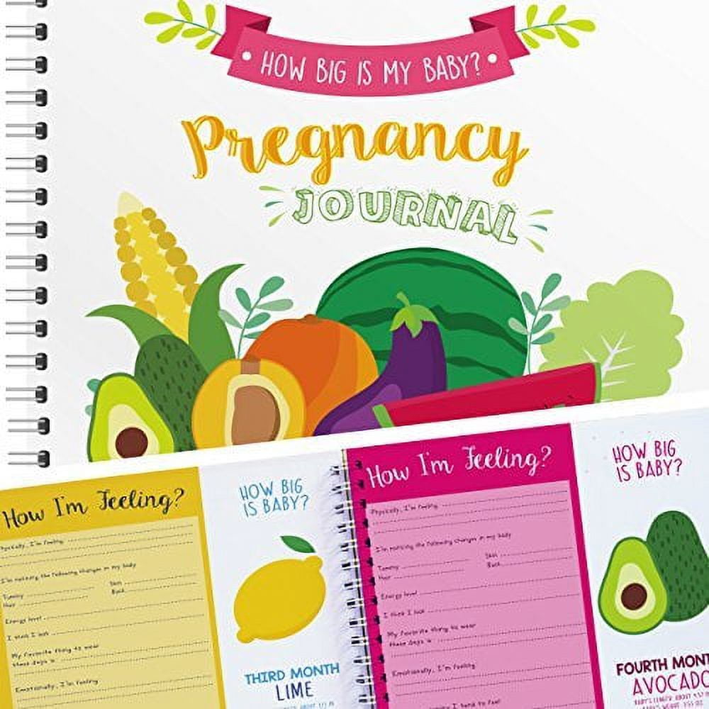 My 9 Months Journey - Belly Book, Pregnancy Journal and Baby Memory ...