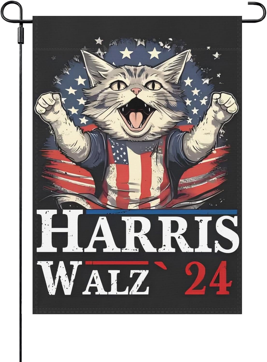 My Adorable Cat Supports Vote Kamala Harris, Tim Walz For US President ...