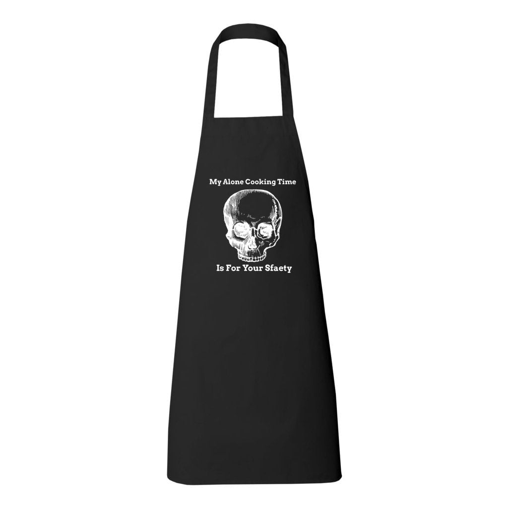 My Alone Cooking Time is For Your Safety Apron - Walmart.com