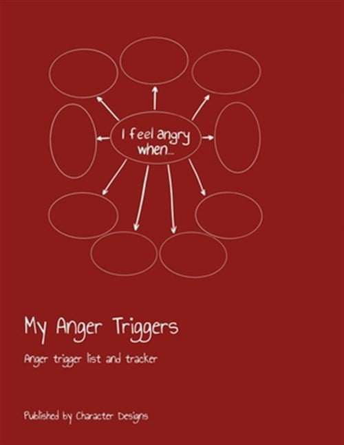 My Anger Triggers: Anger trigger list and tracker - Walmart.com