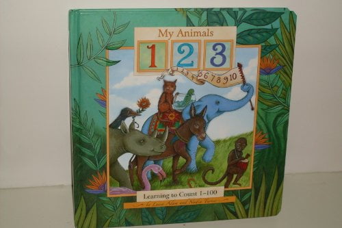 Pre-Owned My Animals 123 Learning to Count 1-100 (Board book ...