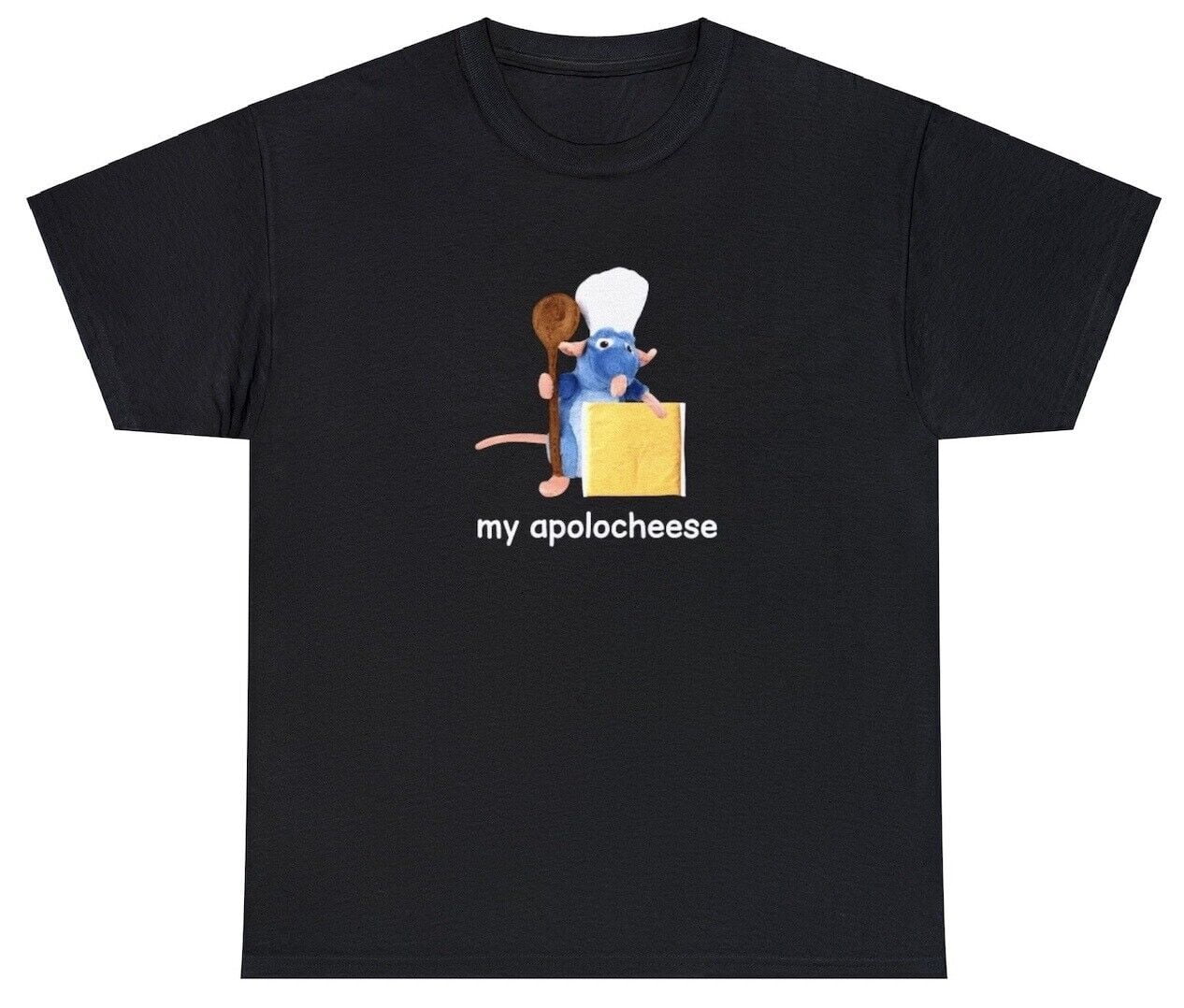 My Apolocheese T Shirt Funny Rat Cheese Ironic Cursed Cringe Oddly ...