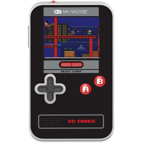 My Arcade, Handheld Video Game System, 300-in-1, Black & Red - Walmart.com