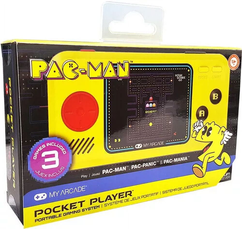 My Arcade DGUNL-3227 Pac-Man Pocket Player Portable Handheld Game ...