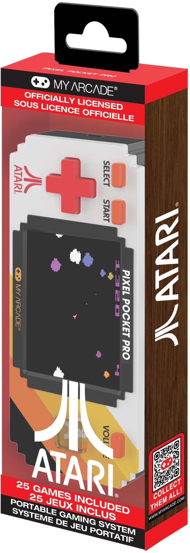 My Arcade - DGUNL-7134 Atari Pixel Pocket Pro Portable Handheld Gaming ...