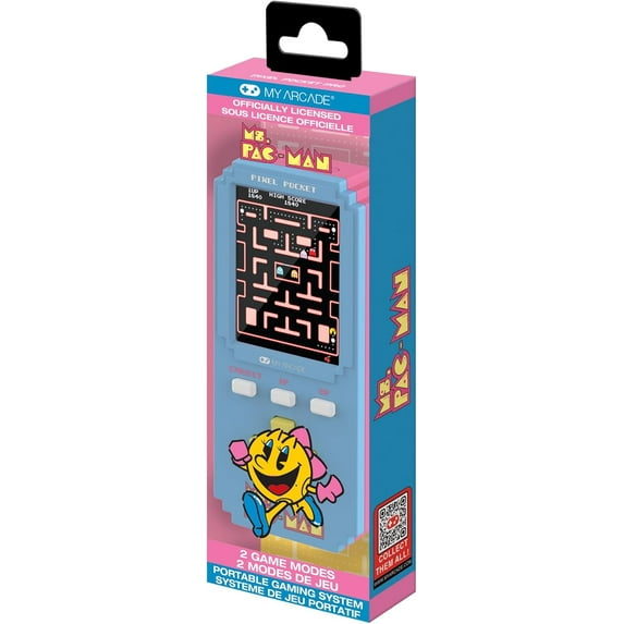 My Arcade Ms. Pac-Man Pixel Pocket Pro: Officially Licensed Ms. Pac-Man ...