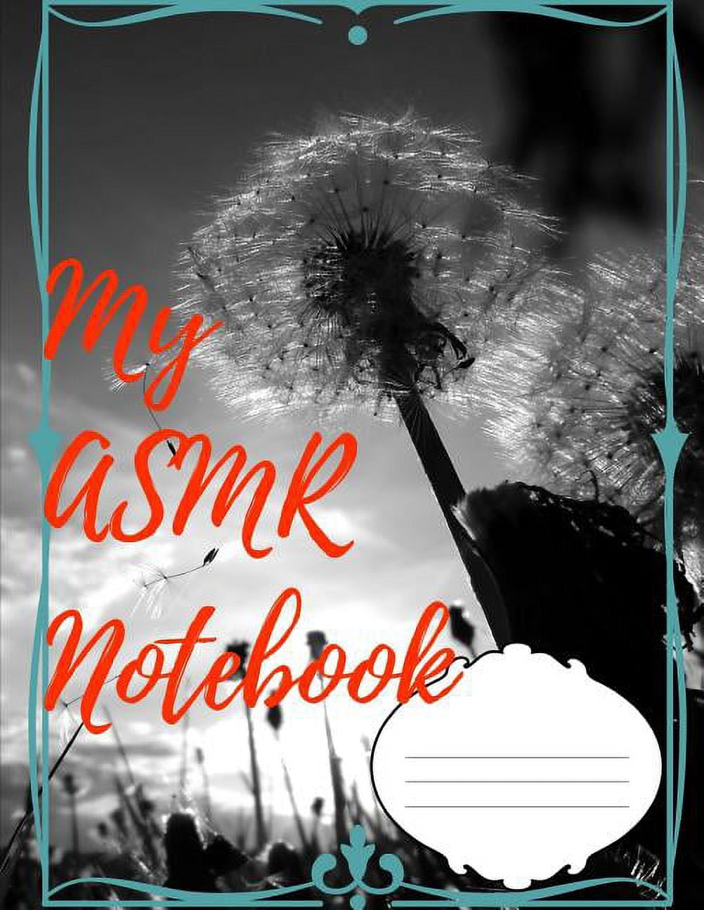 My Asmr Notebook: A Prompted Journal for Recording Favorite Asmrtists ...