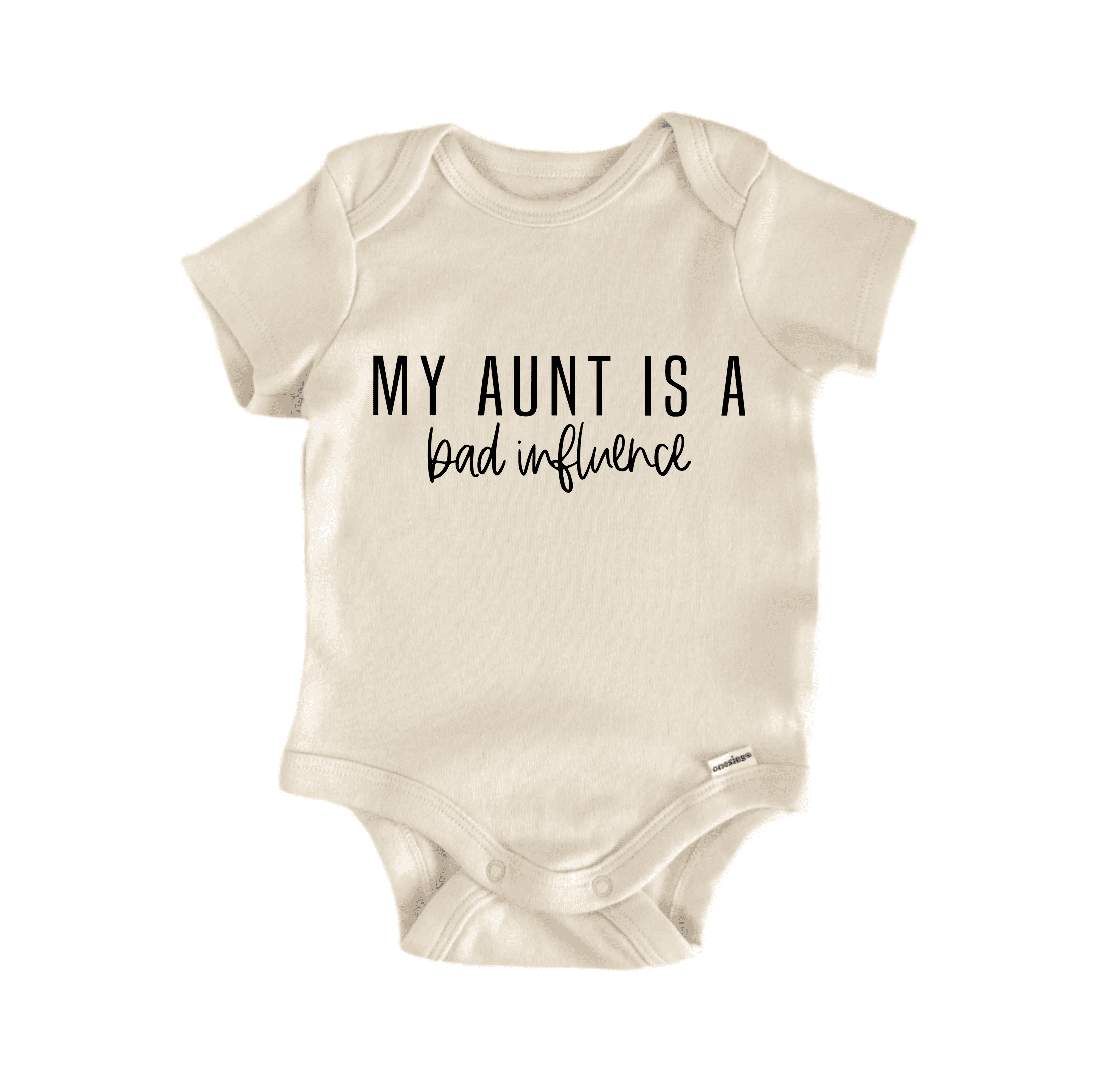 My Aunt Is A Bad influence - Baby Boy Girl Clothes Infant Bodysuit ...