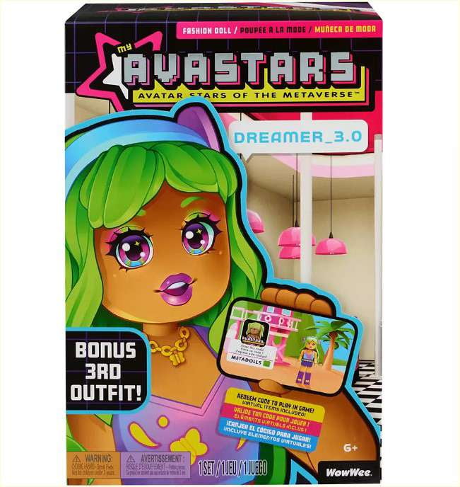 My Avastars A_Vibethng Doll (Bonus Outfit) - Walmart.com