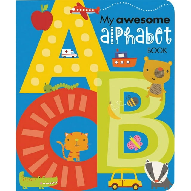 My Awesome Alphabet Book (Board Book) - Walmart.com