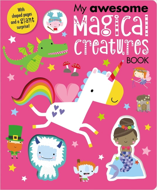 My Awesome Magical Creatures Book (Board Book) - Walmart.com
