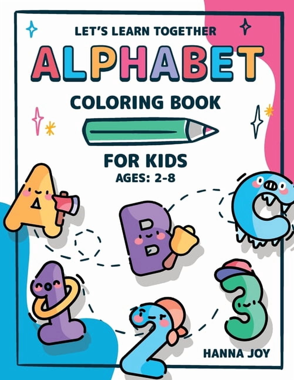 My Best ABC and Numbers : Coloring Book for Kids and Toddlers - Fun ...