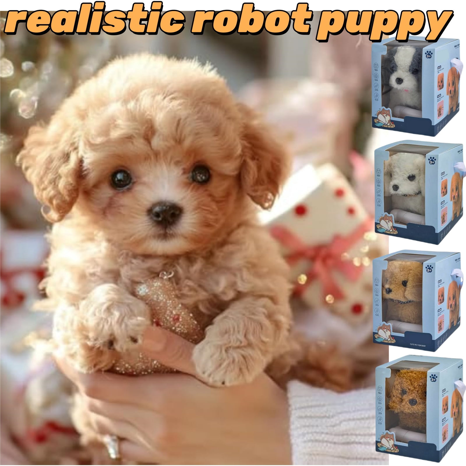 My Best Robot Puppy - Robot Puppy Toy Interactive Stuffed That Looks ...