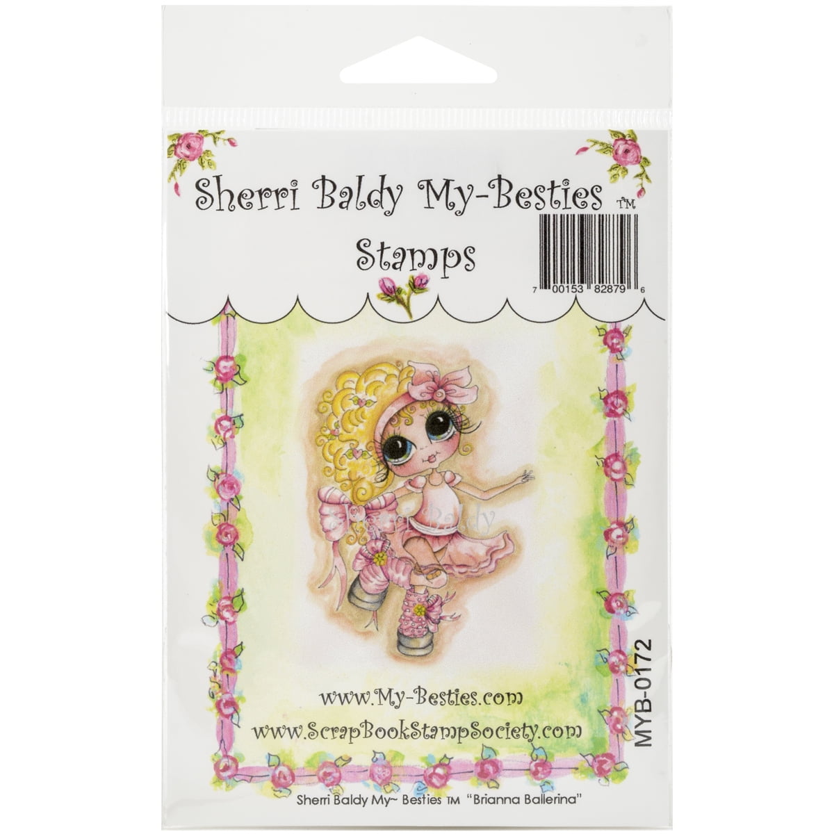 My Besties Clear Stamps 4"X6"-Brianna Ballerina, Pk 1, My Besties ...