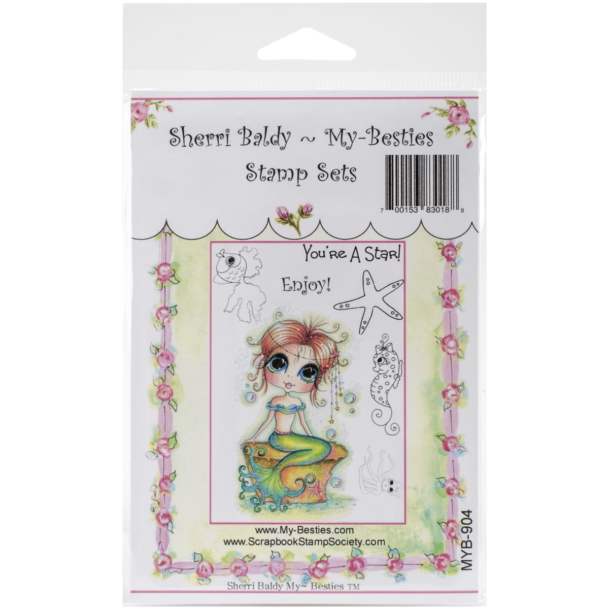 My Besties Clear Stamps Set 4"X6"-You're A Star, Pk 1, My Besties ...