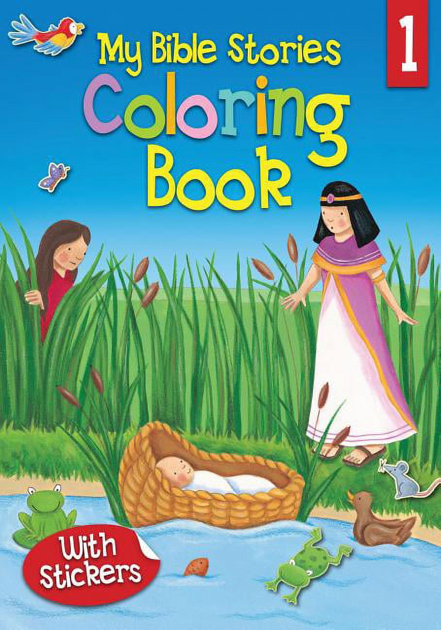 My Bible Stories Coloring Book 1 (Paperback) - Walmart.com