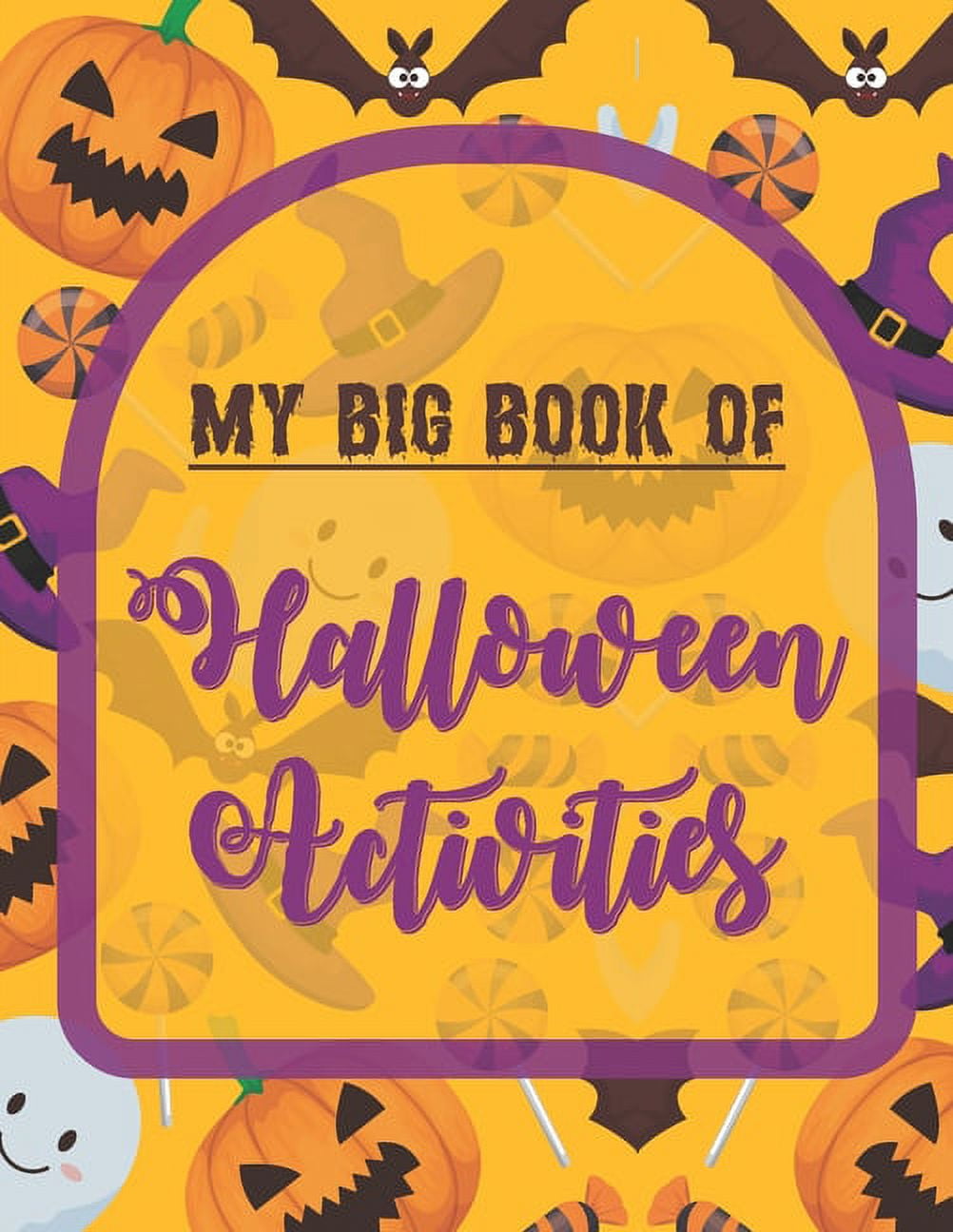 My Big Book of Halloween Activities : Large Print Word Search Puzzle To ...
