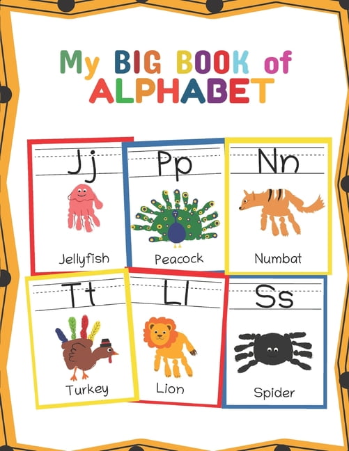 My Big Book of Alphabet: ABC Animal Handprint End of the year activity ...