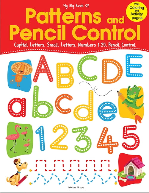 My Big Book of Patterns and Pencil Control: Interactive Activity Book ...