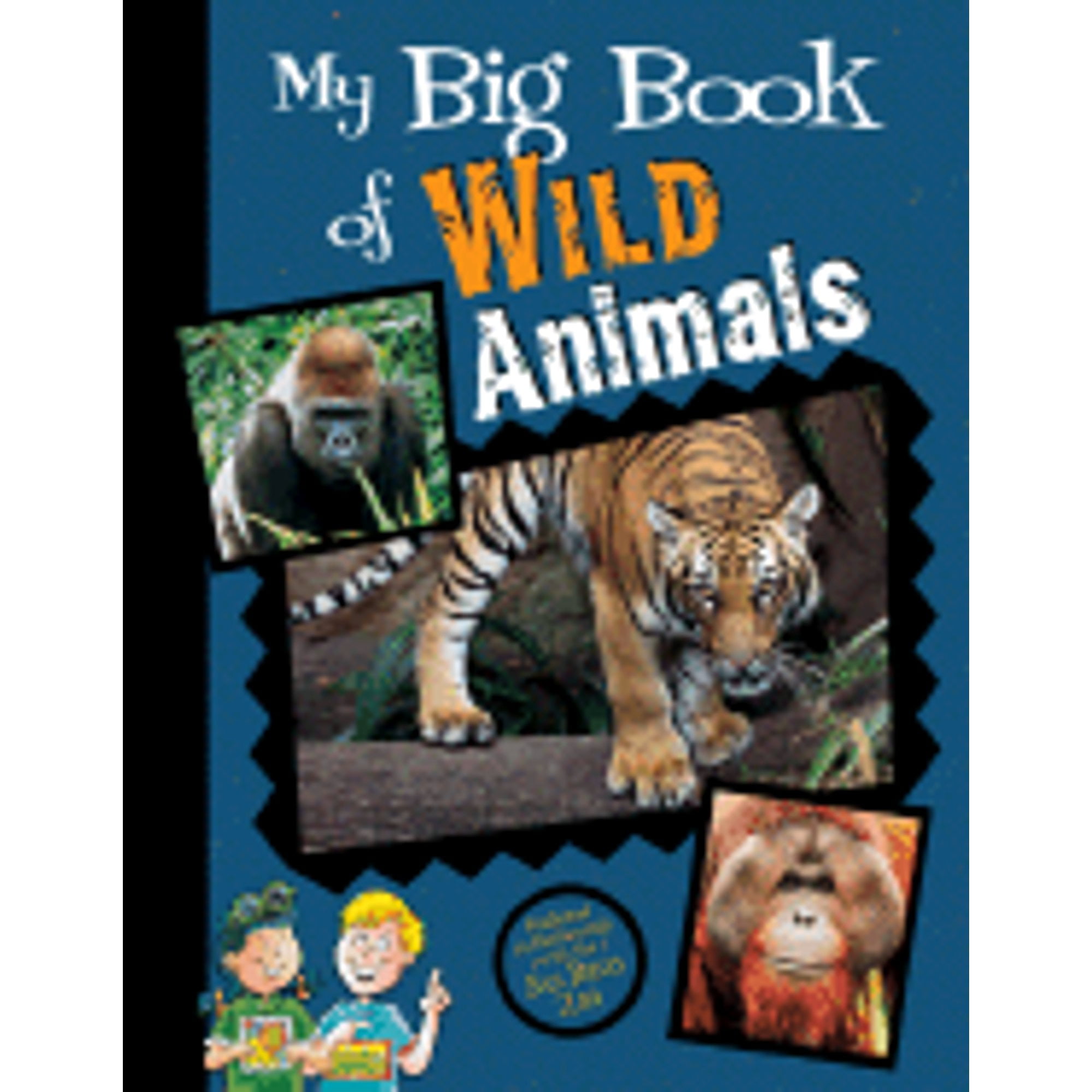 Pre-Owned My Big Book of Wild Animals (Paperback 9780824955434) by San ...