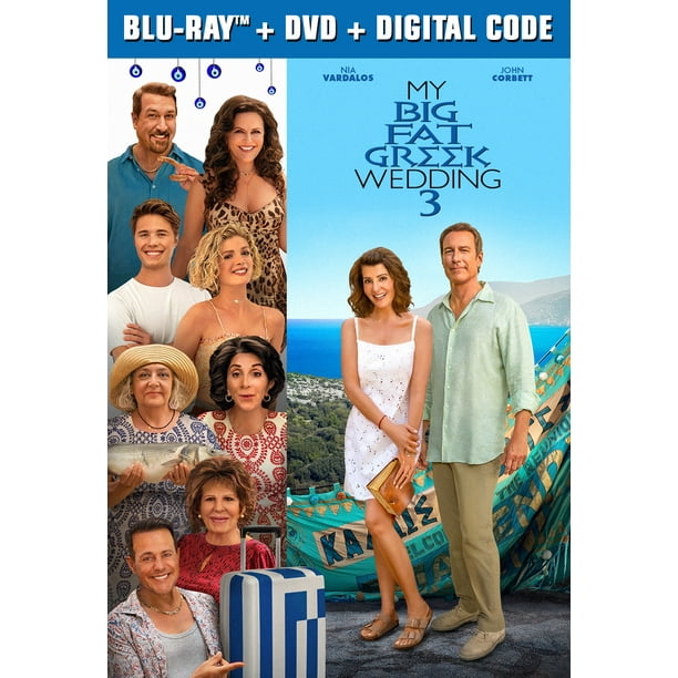 My Big Fat Greek Wedding 3 (Blu-ray + DVD + Digital Copy) - Walmart.com