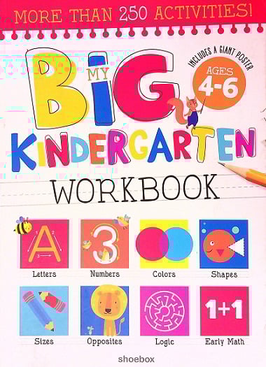My Big Kindergarten Workbook - Walmart.com