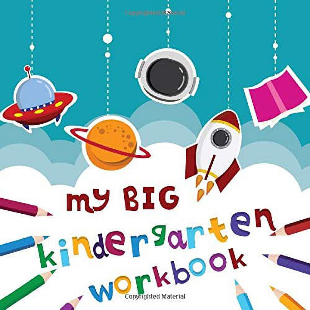Pre-Owned My Big Kindergarten Workbook: Preschool workbooks over 100 ...