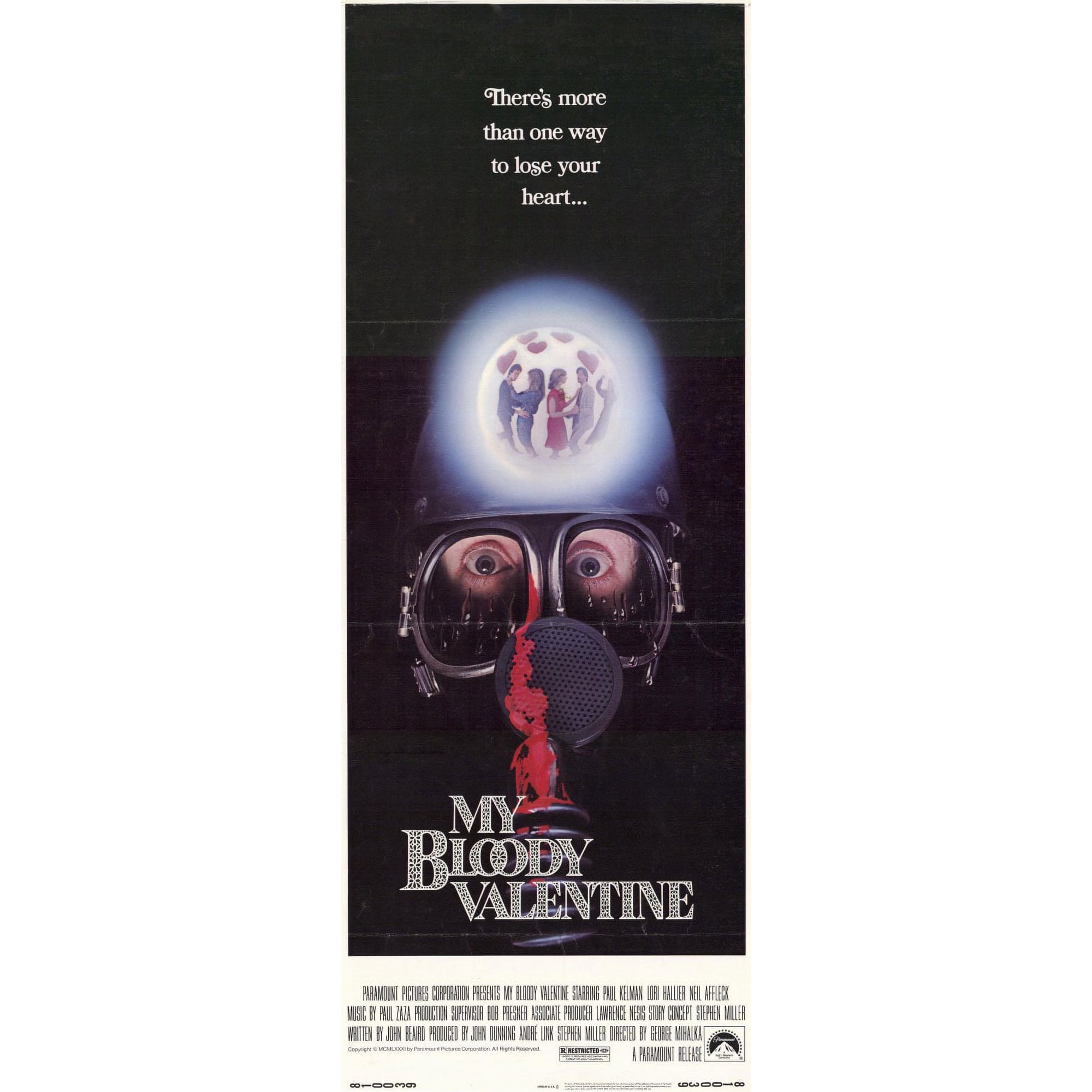 My Bloody Valentine 1981 Movie Poster