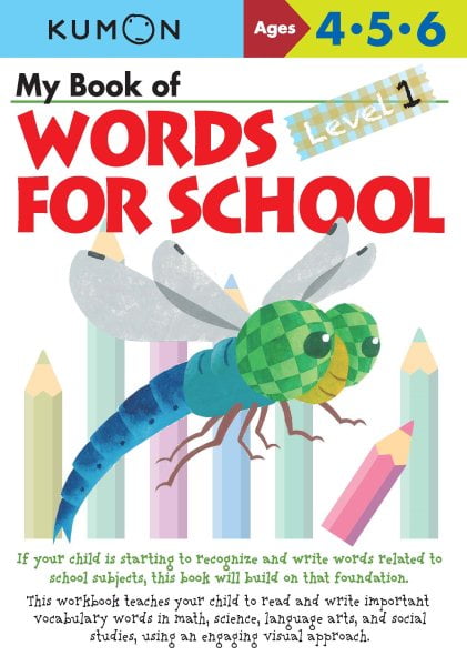 My Book of Words for School Ages 4,5,6 - Walmart.com