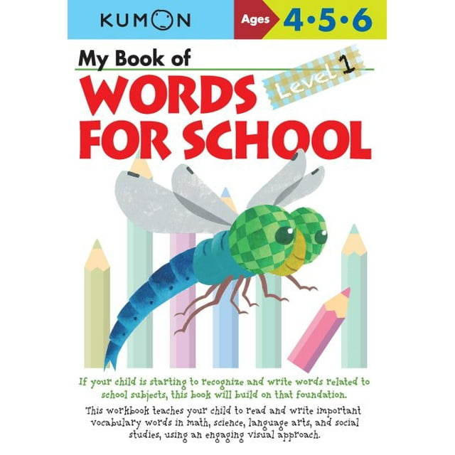 My Book of Words for School Ages 4,5,6 - Walmart.com