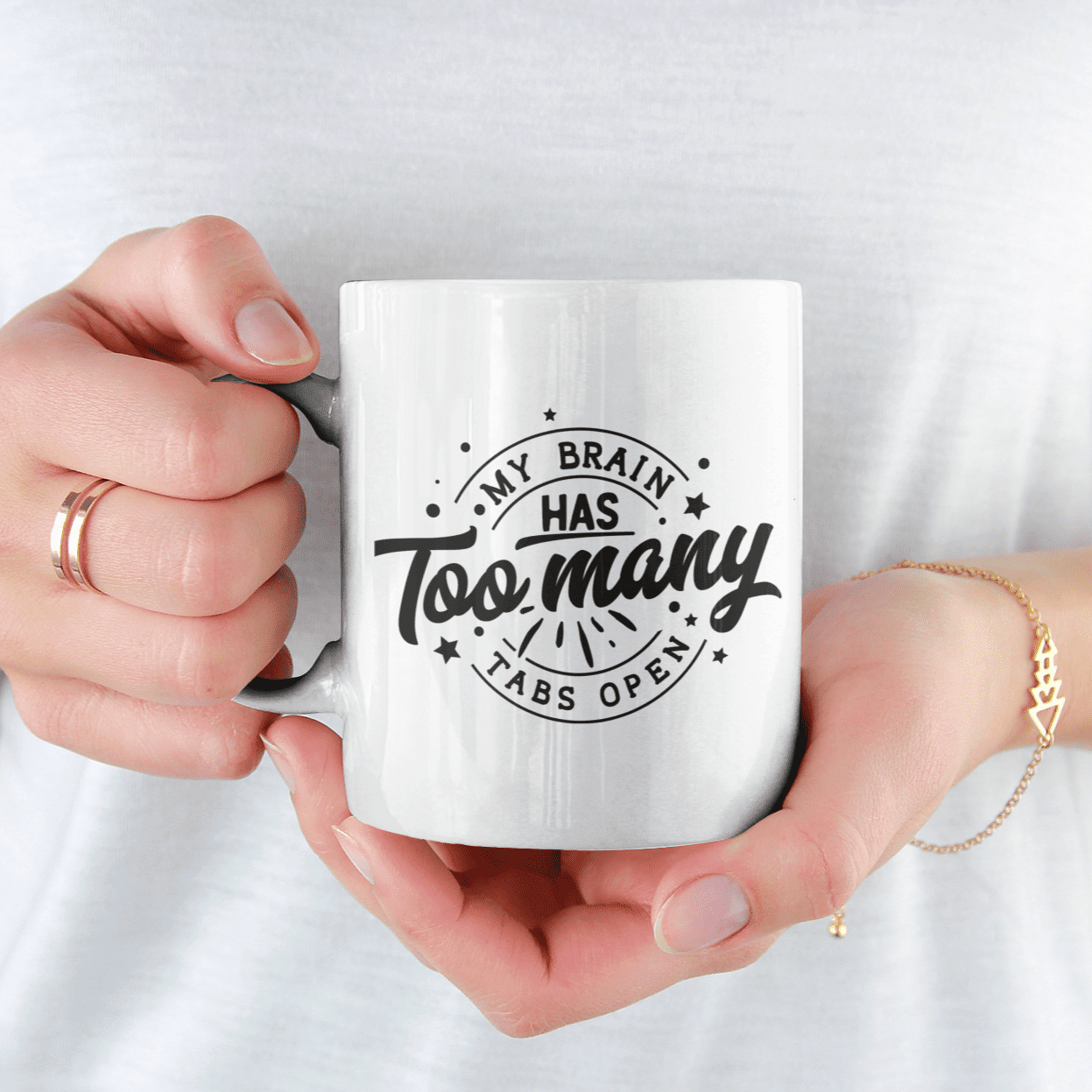 My Brain Has Too Many Tabs Open Mug - Walmart.com
