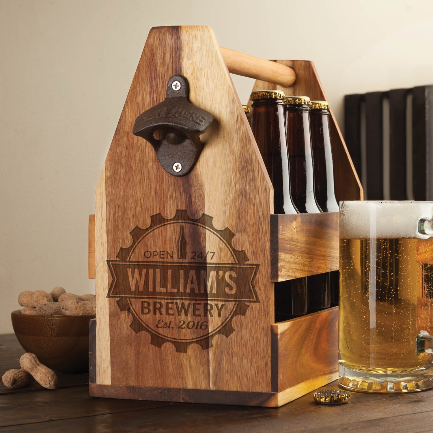 My Brewery Personalized Beer Caddy - Walmart.com