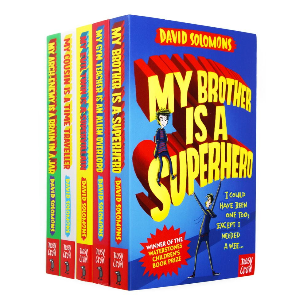 My Brother is a Superhero Series 5 Books Collection Set By David ...