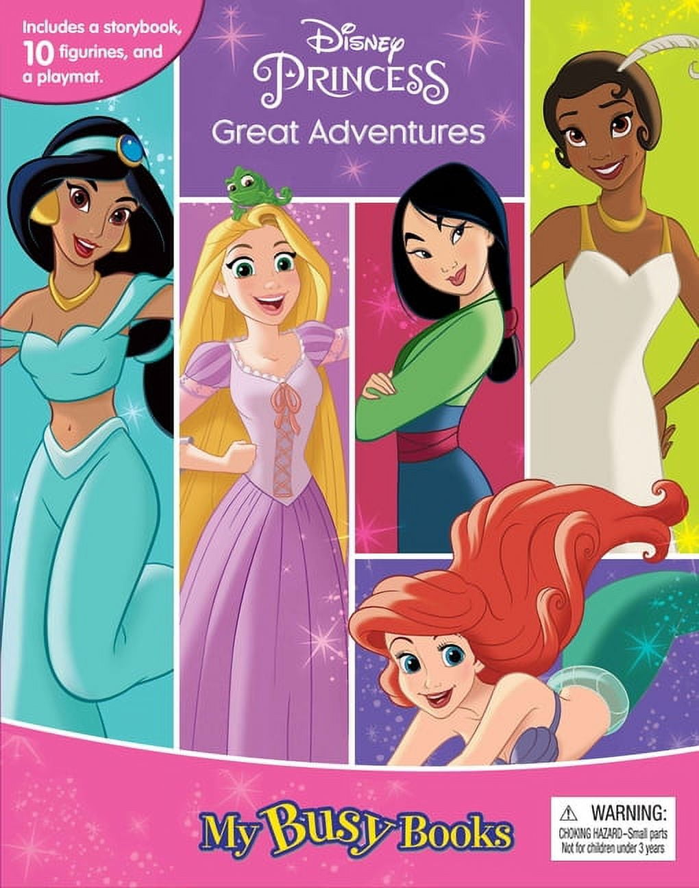 My Busy Book: Disney Princess Great Adventures My Busy Books (Other) - Walmart.com