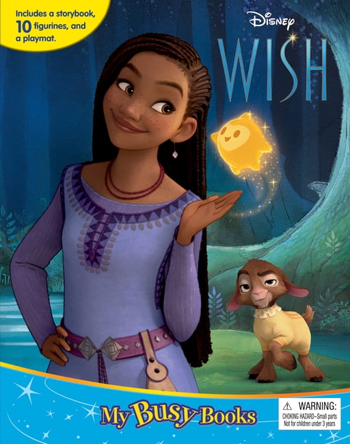 My Busy Book Disney Wish My Busy Books, (Hardcover) - Walmart.com