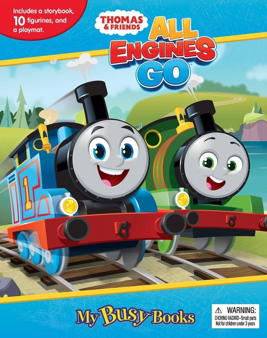 My Busy Book Thomas All Engines Go Busy Book, (Hardcover) - Walmart.com