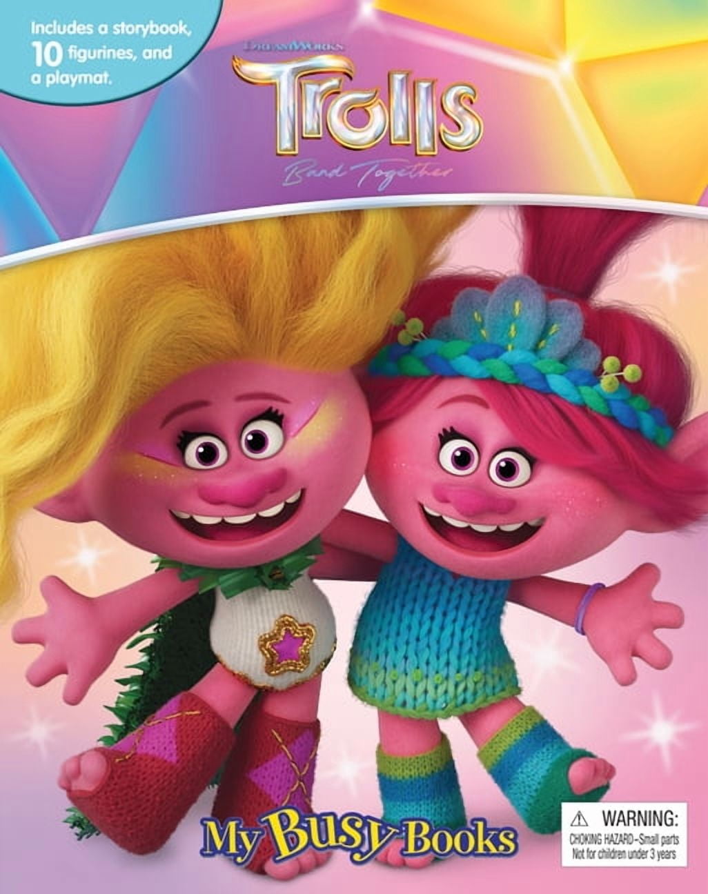 My Busy Book Trolls 3 My Busy Books Universal, (Hardcover) - Walmart.com