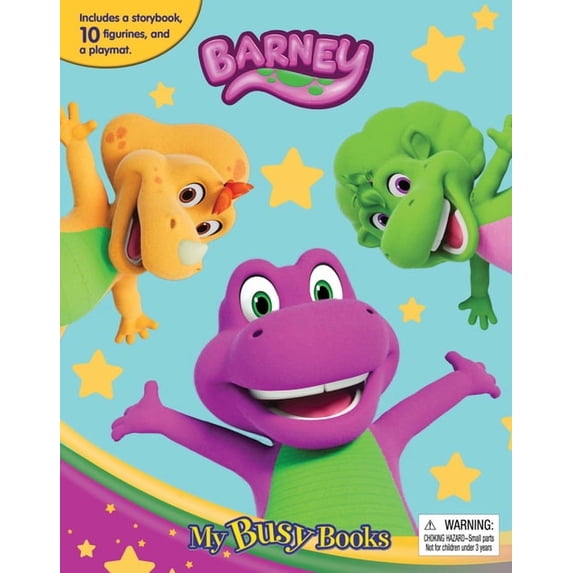 My Busy Books Mattel Barney My Busy Books, (Hardcover) - Walmart.com