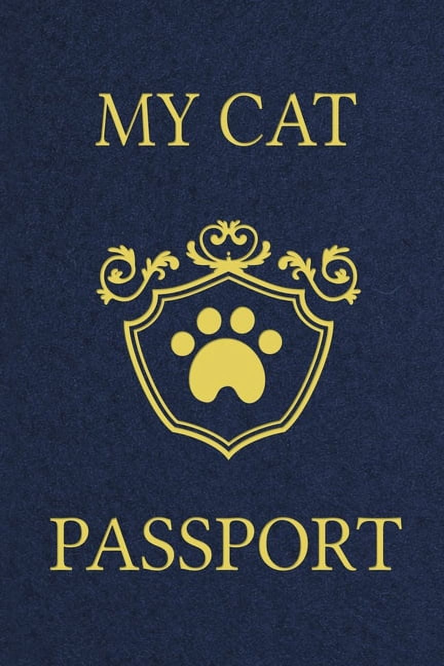 My Cat Passport: Cats Log Book, Cat Information Book, Pet Health ...