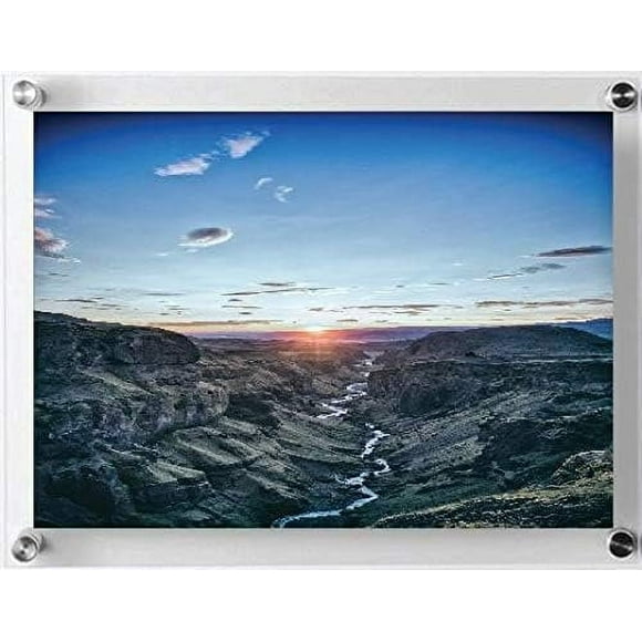 Floating Plexiglass Frames