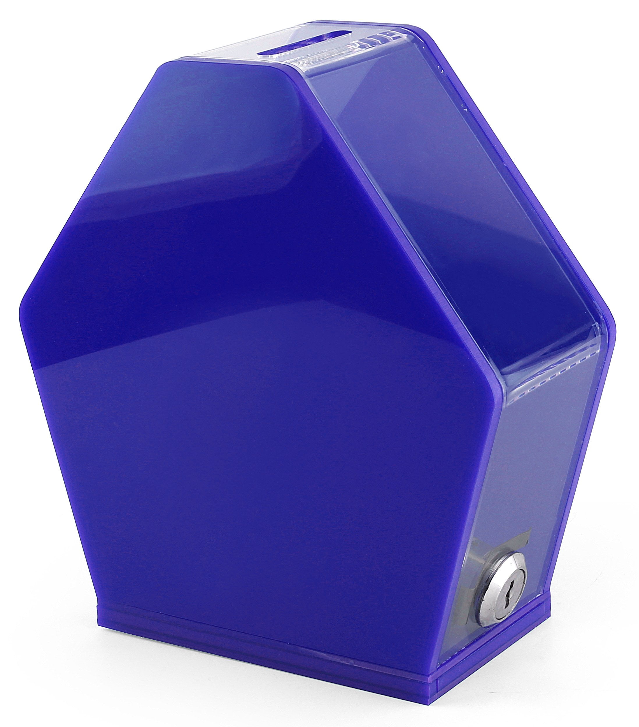 My Charity Boxes - Pentagon Acrylic Charity Box - Ballot Box ...