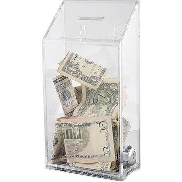 MCB Large Donation Box - Ballot Box - Suggestion Box - Acrylic Box ...