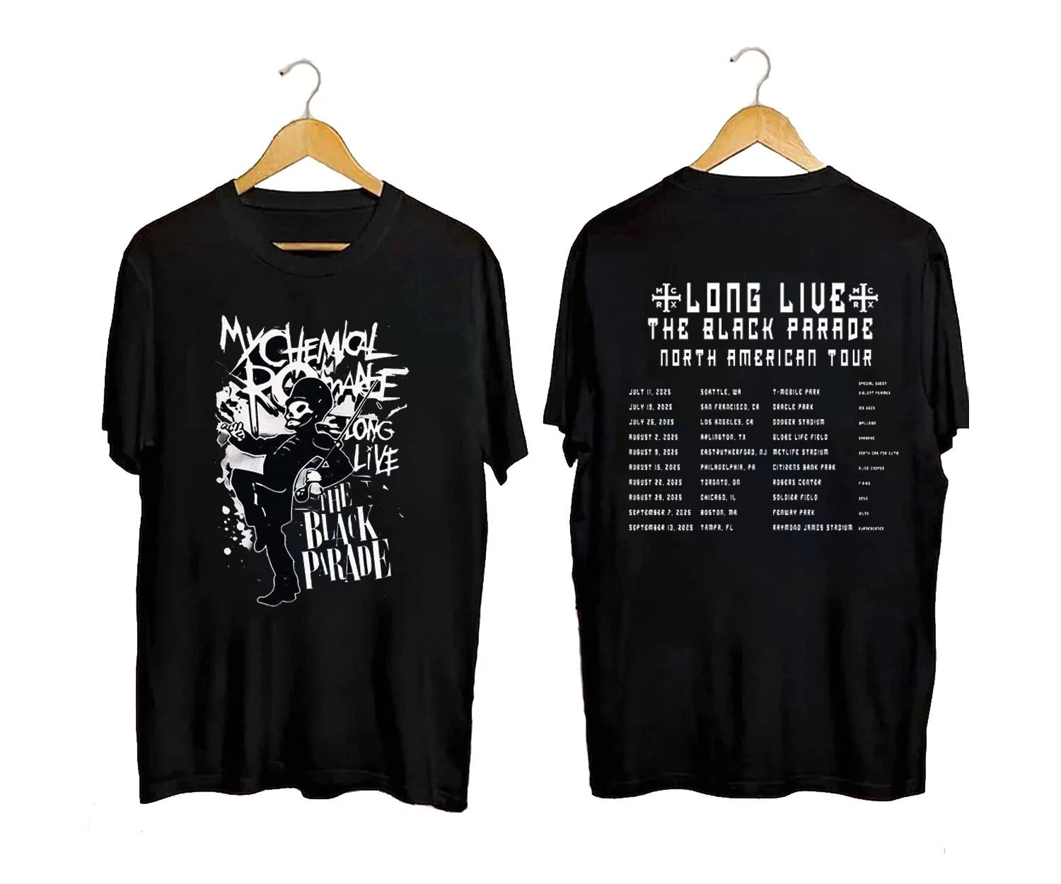 My Chemical Romance 2025 Tour T-Shirt, MCR Fan Shirt, Unisex Graphic ...