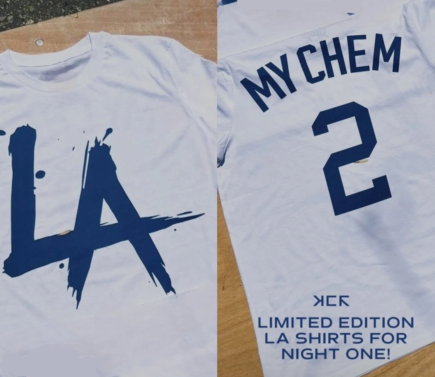 My Chemical Romance LA exclusive merch 2025 T-shirt - Walmart.com