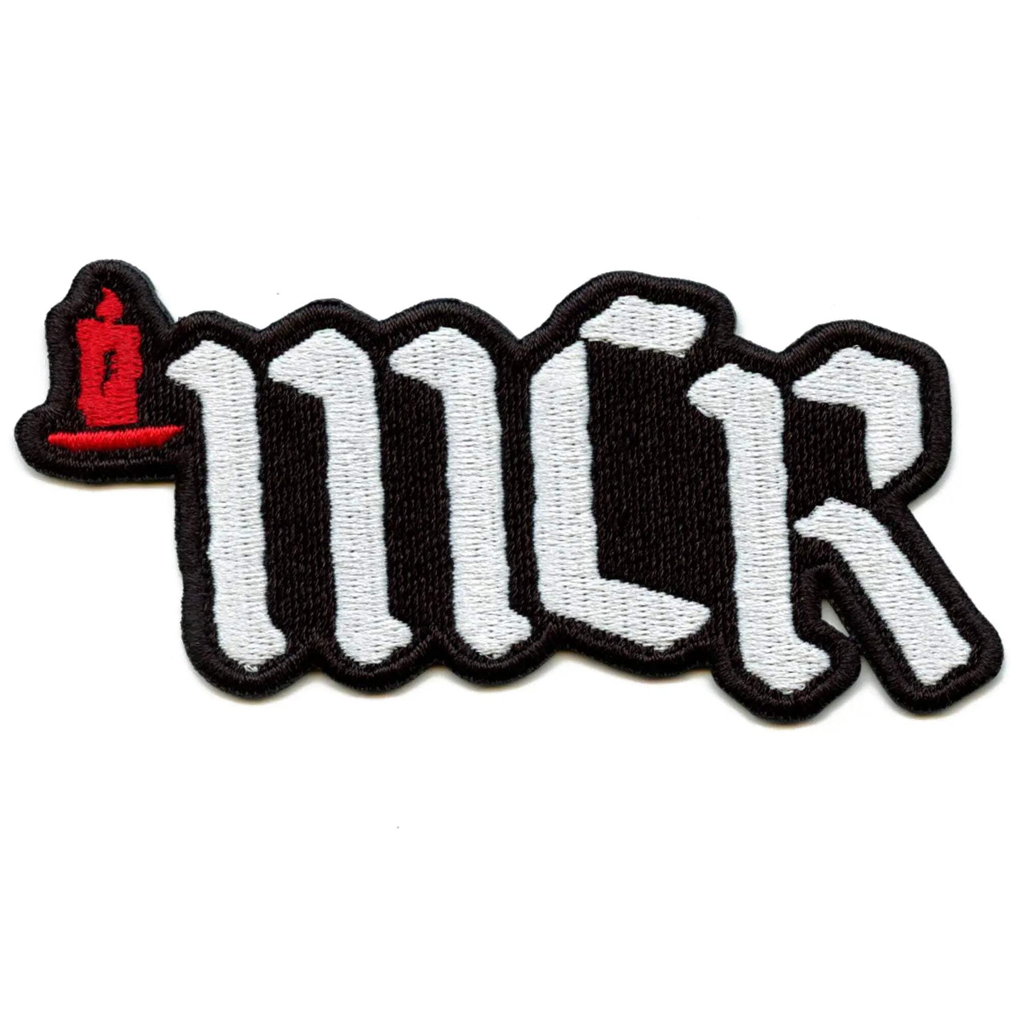 My Chemical Romance Patch MCR Flame Cut out Embroidered Iron On ...