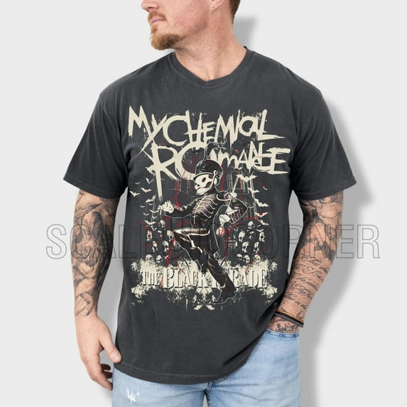 My Chemical Romance T-Shirt | 2025 Black Parade Tour MCR Band Tee | Emo ...