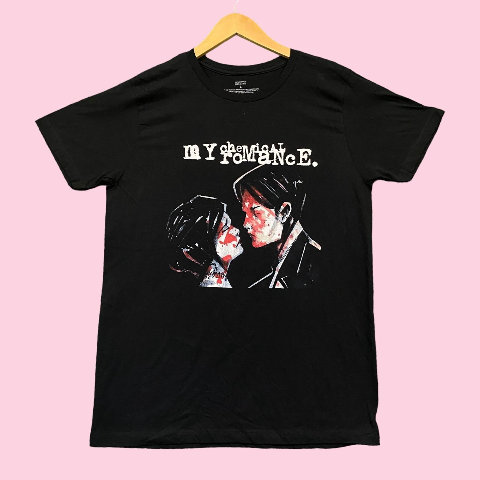 My Chemical Romance Three Cheers for Sweet Revenge Punk Rock Band Tee L ...