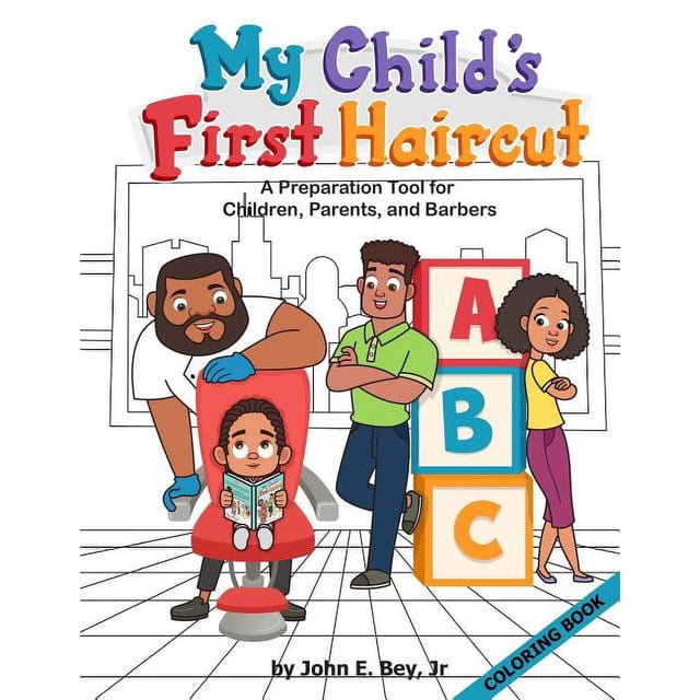 My Child's First Haircut Coloring Book - Walmart.com